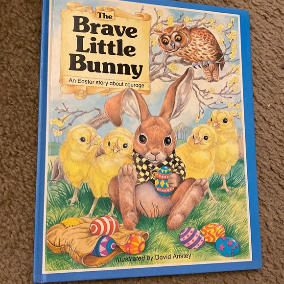 Vintage | Toys | Brave Little Bunny Easter Story About Courage ...